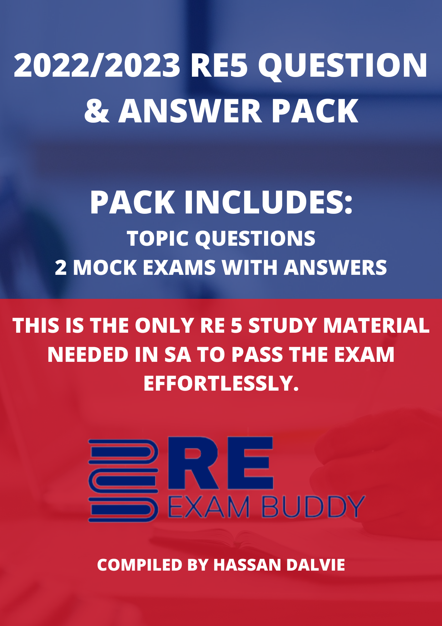 2022/2023 RE5 Questions & Answers Pack – RE Exam Buddy